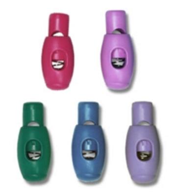 China Bowling Pin Barrel Style Cord Lock for sale