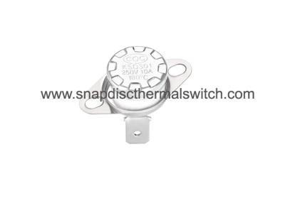 China 10A 16A 250V Manual Auto Reset KSD301 Bimetal Thermal Thermostats for Coffee Machine en venta