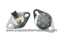 China KSD301 series ceramic fixed ring bimetallic automatic reset thermal sensor cutoff switch for sale
