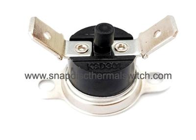 China Bakelite Constructure Thermal Disk Switch Manual Reset Thermostat Normally Closed for sale