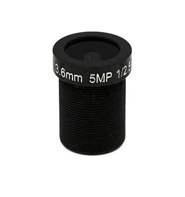 China 3.6mm 5.0 Megapixel Lens, MTV camera lens for sale