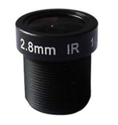 China 3.0 Megapixel Camera Lens 2.8mm 140 Degree 1/2.7'' inch, M12 mount, F2.6, small aperture lens for sale
