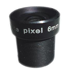 China 3.0MP 8mm 53° Degree CCTV Lens, M12 F2.0 1/2" IR MTV Lens for sale