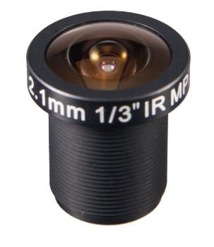 China 2.1mm F1.8 1/3 inch megapixel m12 automotive board lens for 1080P car camera for sale
