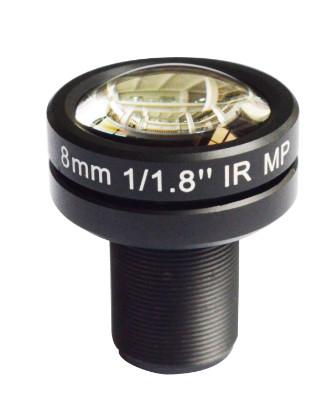 China Low Distortion Lens 1/1.8" 8mm 50d Low Distortion Lens with IMX185 for Machine Vision for sale