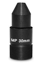 China CCTV HD Pinhole lens 30mm F2.0 11degree 1/2.7" 1MP M12 Mount Fixed Iris for sale