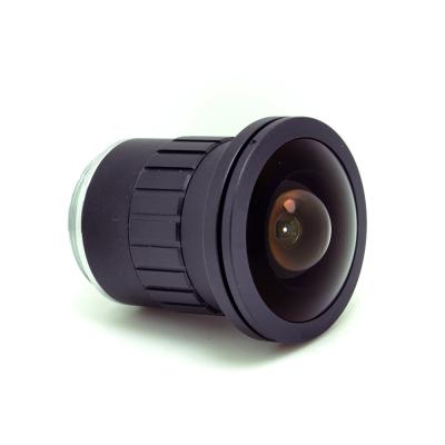 China 2/3" CS Mount Fisheye Lens NEW F1.6 8MP 4K 2.5 mm CCTV Lens IR Correction 8 Megapixel lens for CCTV UHD IP Camera for sale