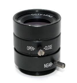 China Industrial CCTV Box Camera Lens 8mm 1/2" 3 Megapixel Manual Fixed CS Mount for sale