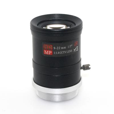 China 2.0MP 9-22mm 1/3" Varifocal Manual Iris IR lens CS for Surveillance CCD CCTV Camera for sale