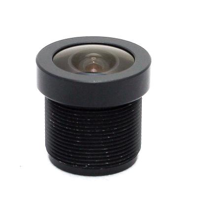 China 2.1mm Megapixel Security Camera Lens Wide Angle 160° MTV M12 Mount Infrared Night Vision for sale