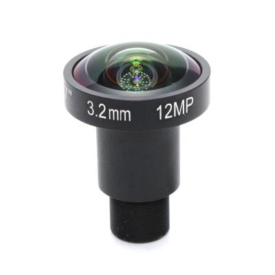China 4K CCTV Wide Angle Lens HD 12.0 Megapixel 3.2mm 1/1.7" Format For IMX226 Sensor for sale