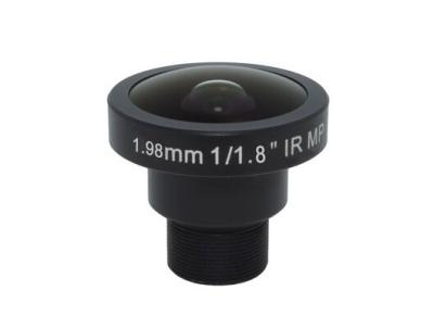 China 10 Megapixel M12  Panoramic Camera Lens 1/1.8" 1.98mm 185 Degree for sale