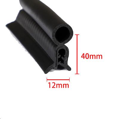 中国 EPDM ブラック ドアと窓 エクストルーションゴム カー/自動車用 保護シール ストライプ 販売のため
