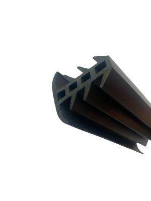 中国 シリコン EPDM PVC ソーラーパネルシール用カスタム型T型エクストルーションゴムシールストラップ 販売のため