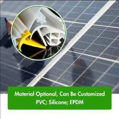China Serviço personalizado EPDM/Silicone Rubber Gasket Sealing Strip para painéis solares impermeáveis à venda