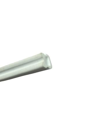 Cina Superficie liscia Spugna di gomma di silicone tampone tampone tampone di estrusione di profilo striscia di sigillo in vendita
