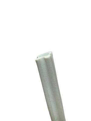 Cina Superficie liscia Spugna di gomma di silicone tampone tampone tampone di estrusione di profilo striscia di sigillo in vendita