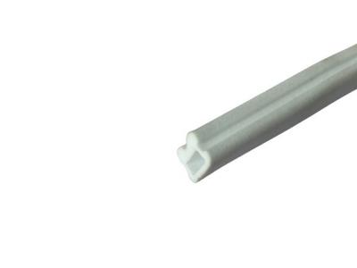 Cina Superficie liscia Spugna di gomma di silicone tampone tampone tampone di estrusione di profilo striscia di sigillo in vendita
