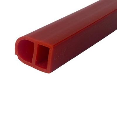 Cina Forme personalizzate di sigilli a strisce di gomma di silicone estruso in base alle esigenze del cliente in vendita
