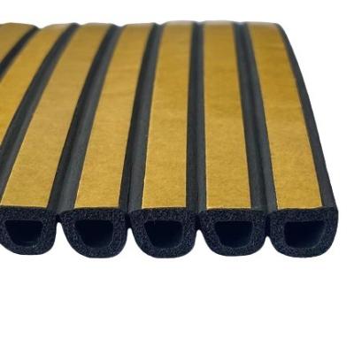 Китай EPDM FOAM Самоклеящаяся резиновая уплотнительная лента для пылестойкости, инсектстойкости, звукоизоляции продается