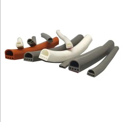 Cina 60 Shore A Durezza Strisce di silicone a quattro fori a forma di D per da materie prime leader in vendita