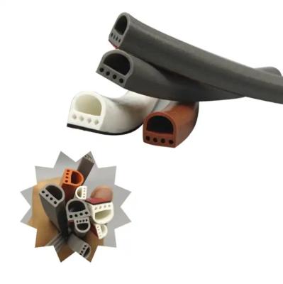 Cina 60 Shore A Durezza Strisce di silicone a quattro fori a forma di D per da materie prime leader in vendita