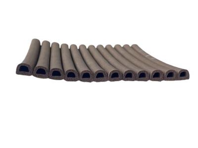 Cina Sigillo a strisce di gomma per porte di finestre per sigilli di finestre Nbr Epdm personalizzati in grigio nero in vendita
