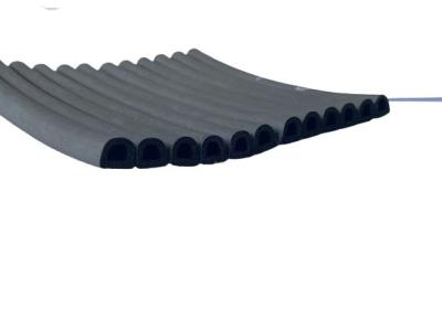 Cina Sigillo a strisce di gomma per porte di finestre per sigilli di finestre Nbr Epdm personalizzati in grigio nero in vendita