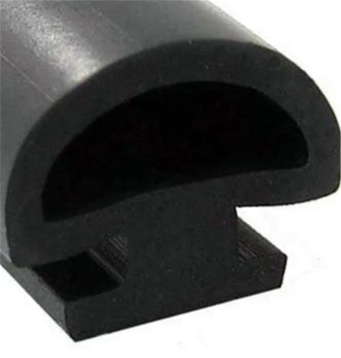 Cina Scavo EPDM a forma di P resistente 2 metri Sgombero di gomma Strisce di silicio per cappuccio e finestrino di auto in vendita