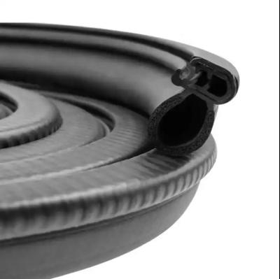 China Aanpasbare hardheid 65±5 EPDM rubber seal strip in geel voor auto deur weerstrook Te koop