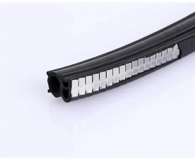Cina Buona fabbricazione copertura porta bordo rosso Protezione strisce Silicone striscia di sigillamento per sigillo auto in vendita