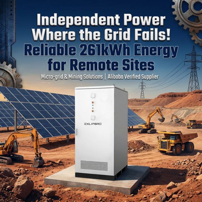 125kW 261kWh BESS exterior view