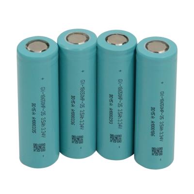China New Arrival 18650 3500mAh Semi-Solid State Battery 3.34V 700Wh Stronger Cylindrical Cells for Cars and UPS for sale