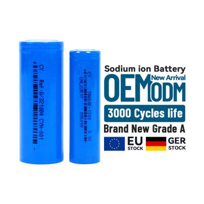 China 3300mAh 18650 Sodium Ion Battery with 4000 Cycles for Electric Bike Battery Pack Sodium-Air Technology for sale