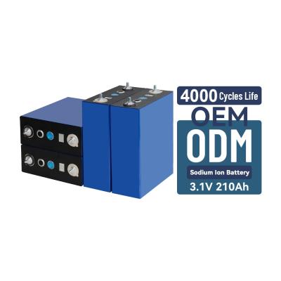 China EXLIPORC 210Ah 3.1V Sodium-Air Battery 3C Discharge Prismatic Cell Solar Energy Storage System 4000 Cycle Life 5 Year for sale