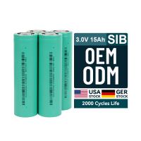 Quality 15Ah Capacity Sodium Ion Battery with 2000 Cycle Life and Wide Operating for sale