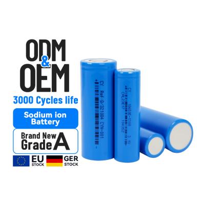 China Exliporc Factory Bulk Price 3300mah Capacity 3.0V Sodium Ion Battery 4000 Cycles 18650 Electric Bike Scooter Battery Pack for sale