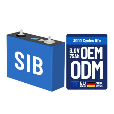 China Exliporc 75Ah 3V Sodium Ion Battery 3000 Cycles OEM/ODM for Electric Boat Golf Cart and Car Manufacturer's Product for sale