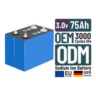 China Exliporc EU Stock 75Ah 3V Sodium Ion Battery 3000 Cycles for Electric Airplanes & Trains High Performance Product Category for sale