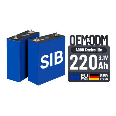China Exliporc Sodium-Air Battery 220Ah 3.1V 4000 Cycles Prismatic Na Ion Cell Industrial Automation Robots -10~45 for sale