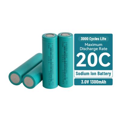 China High Power Sodium-Air Battery for Electric Bike with 3000 Cycles and 3.0V Nominal Voltage for sale