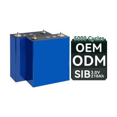 China Grade A Sodium Ion Battery 210Ah Capacity with 4000 Cycle Life and 5 Years Warranty for Reliable Energy Storage for sale