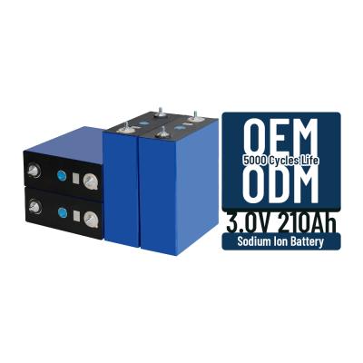 China EXLIPORC Natrium-Ionen Sodium-Ion Batteries SIB 200Ah 210Ah 230Ah Catl Na/Sodium Ion Battery Cell for 12V 48V Solar Systems for sale