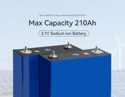 China High Quality Sodium Ion Battery Prismatic Cell 3.1V 210Ah Na+ SIB Natrium Battery for Energy Storage System for sale