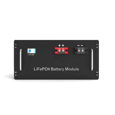 China Exliporc 24V/48V Solar Battery Pack with LiFePO4 100Ah-400Ah Capacity and 6000 Cycle Life for Off-Grid Systems for sale