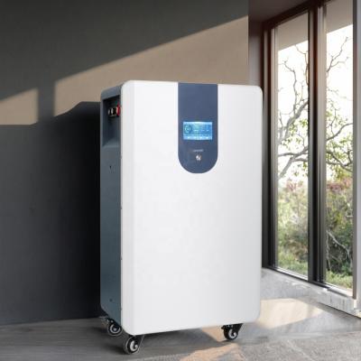 China Smart 15kWh LiFePO4 Home Battery Storage Solar-Ready 48V Lithium Pack 51.2V Power Wall Fireproof Design 300ah Capacity BMS for sale