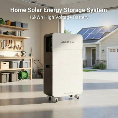China High Voltage Energy Storage System with 400V System Voltage and IP65 Protection Class Expandable to 256kWh LiFePO4 Battery for Solar Home Storage for sale