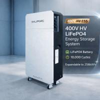 Quality 400V High Voltage LiFePO4 Energy Storage System Expandable to 256kWh with IP65 for sale