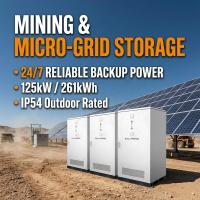 Quality 125kW 261kWh Off-grid Microgrid BESS for Mining & Remote Area Reliable Liquid for sale