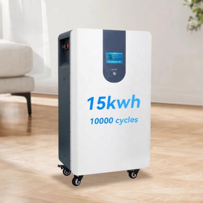 China EXLIPORC 15kWh 51.2V LiFePO4 Battery Pack with 10000 Cycles for Solar Power Storage for sale